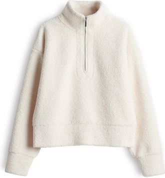 OPUS Sweater Sweater in Teddyfell Optik Regular Fit