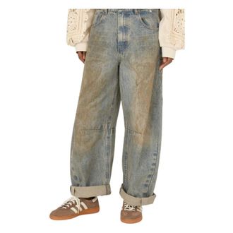 Souvenir Femme, Jeans, Bleu, Taille: 40 FR Balloon Jeans