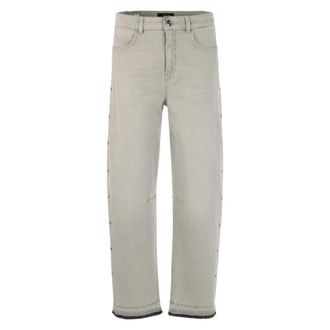 Marc Cain Ruma Jeans mit Nieten-Details - - Jeans - Damen - Grau - L