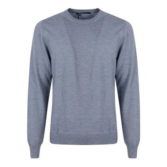 Tagliatore Maglia - - Knitwear - Herren - Blau - XL