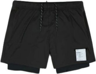 SATISFY Satisfy, Homme, Sport, Noir, Taille: XL TechSilk 8 Shorts