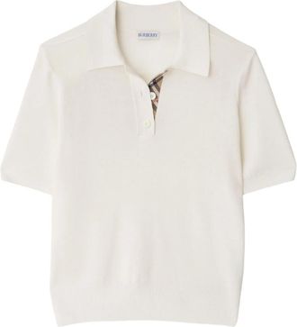 Burberry Wool Polo Shirt