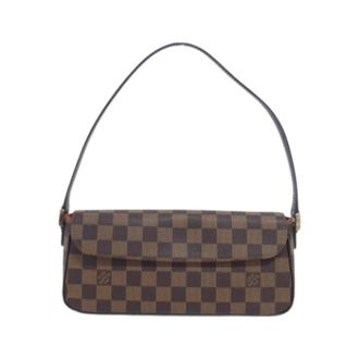 Louis Vuitton Sac bandouli&egrave;re Damier Ebene Pre-owned - Femme - Pre-owned - Brun - Taille: ONE Size