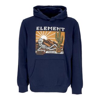 Element Navy Hoodie mit K&auml;ngurutasche - - Sweatshirts & Hoodies - Herren - Blau - L