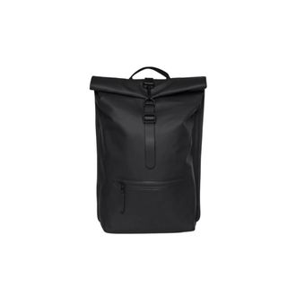 Rains Homme, Sacs, Noir, Taille: ONE Size Sac à dos en polyester