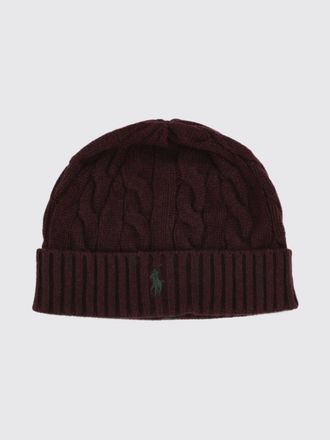 Polo Ralph Lauren Beanie aus Woll-Kaschmir-Mischung mit kontrastierendem Pony-Logo