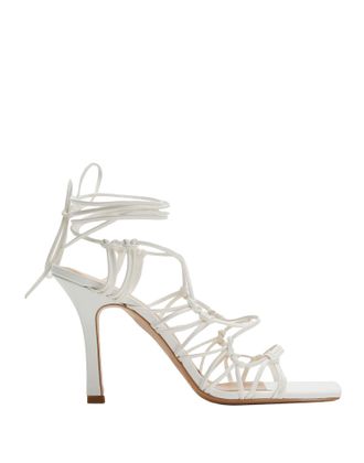 8 by YOOX SPAGHETTI STRAP LACE-UP SANDALS