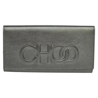 Jimmy Choo London Pre-owned Leder Handtaschen - - Pre-owned - Damen - Grau - ONE SIZE