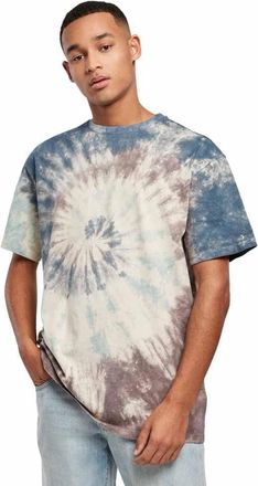 Urban Classics Herren Oversize Tie Dye Tee T-Shirt, Old White, 4XL
