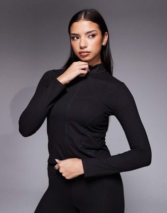 Puma Train - Top &agrave; fermeture &eacute;clair - Noir