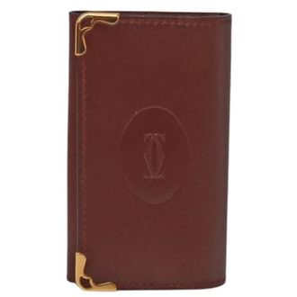 Cartier Pre-owned &Eacute;tui &agrave; cl&eacute;s - Femme - Pre-owned - Rouge - Taille: ONE Size