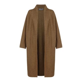Cortana Langer Double-Face-Mantel - - Coats - Damen - Braun - M