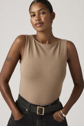 Levi's Blair Boatneck Top - Damen - Beige / Beige