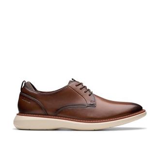 Clarks Mens Brantin Plain, Marron, 41.5 EU
