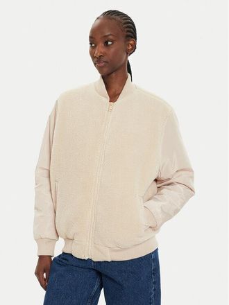 Brave Soul Bomberjacke LJK-BRAZILBORGS Grau Oversize