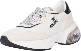 Love Moschino Ja15266g1liac10a, Damen-Sneakers, Weiß, 43 EU