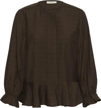 Inwear Femme, Blouses et Chemises, Brun, Taille: 38 FR Raveniw Top
