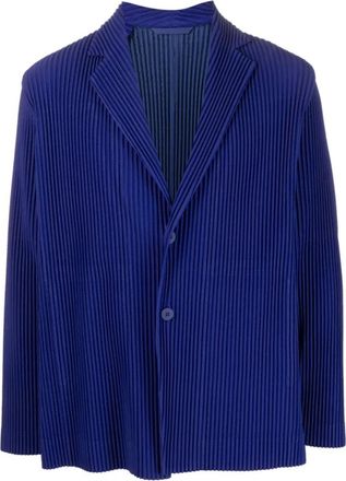 Issey Miyake Homme, Vestes, Bleu, Taille: S Giacca