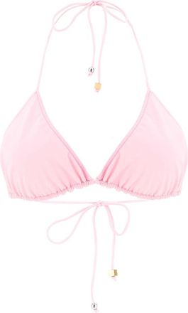 Jacquemus Femme, Maillots de bain, Rose, Taille: 38 FR Le Haut De Plage Triangle Bikini Top