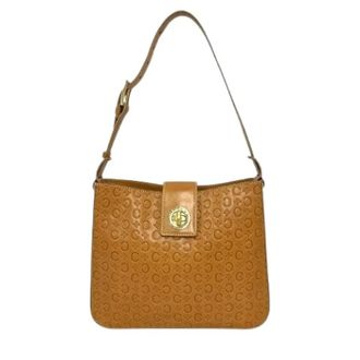 Celine Pre-owned C Macadam Blazon Triomphe Leder Schultertasche - - Pre-owned - Damen - Braun - ONE SIZE