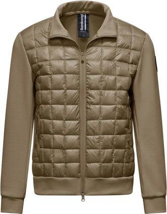 Bomboogie Homme, Vestes, Brun, Taille: 3XL Veste bimati&egrave;re en nylon et maille
