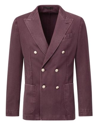Windsor Ungef&uuml;ttertes Zweireiher-Sakko mit Struktur, Shaped Fit in