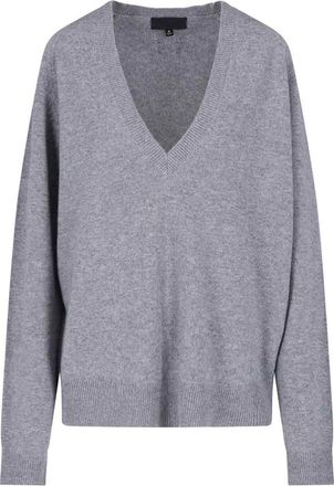 Nili Lotan Pull Col Rond - Gris