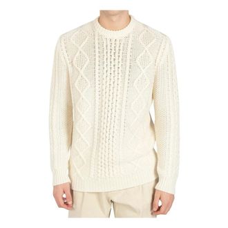 Rakk&igrave; Herren, Strickwaren, Wei&szlig;, SGr&ouml;&szlig;e