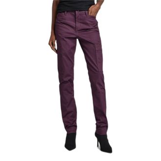 G-Star RAW Damen Slim Cargohose, Purpur (lt Maze D23572-C072-8880), 29W / 30L