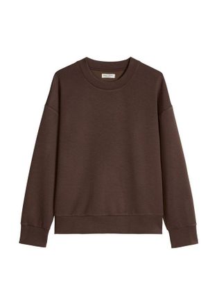 Marc O'Polo Sweatshirt moderner Overshirt-Charakter, lockere Passform