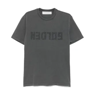 Golden Goose Homme, Tops, Gris, Taille: S T-Shirt Manches Courtes