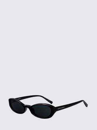 Saint Laurent Cat-Eye Sonnenbrille aus Acetat mit kontrastierendem Schriftzug-Logo