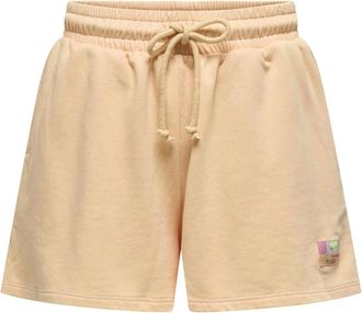Only Damen Onlminna Washed Shorts Ub Cs SWT, Caramel Cream, S