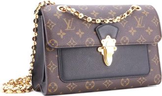 Louis Vuitton Victoire Handbag Monogram Canvas and Leather shoulder bag - Braun
