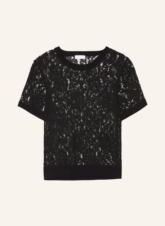 Darling Harbour Darling Harbour Blusenshirt Aus Spitze schwarz
