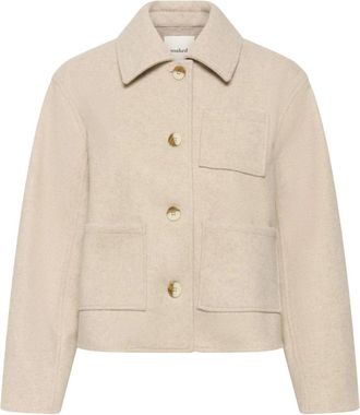 Soaked In Luxury Damen, Jacken, Beige, 2XLGr&ouml;&szlig;e