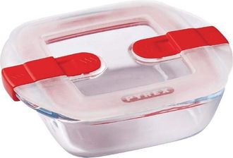 Pyrex FC365 212PH00 Koch- und Aufwärmschale, quadratisch, aus Kunststoff/Glas