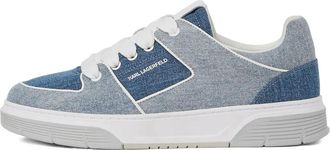 Karl Lagerfeld Sneakers mit Eins&auml;tzen - Blau