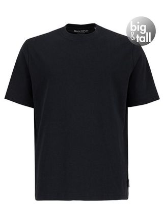 Marc O'Polo Herren T-Shirt schwarz Baumwolle