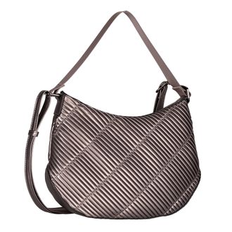 Gabor Finley Damen Umh&auml;ngetasche Crossbody Bag Mittelgro&szlig; Silber