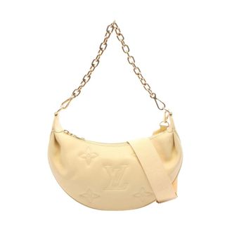 Louis Vuitton Sac bandouli&egrave;re en cuir Pre-owned avec cha&icirc;ne - Femme - Pre-owned - Jaune - Taille: ONE Size