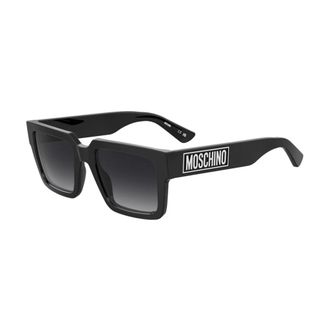 Moschino unisex, Accessoires, Noir, Taille: 55 MM Lunettes Authentiques avec Service Haut de Gamme
