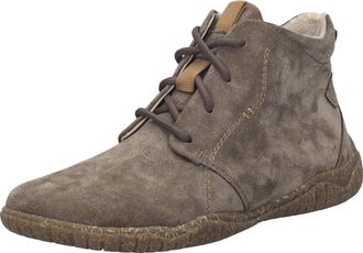 Josef Seibel Damen Sneaker Wynona.05,Weite G (Normal),Wechselfußbett,straßenschuhe,Strassenschuhe,lace-up Shoes,Low-tie,Taupe,39 EU