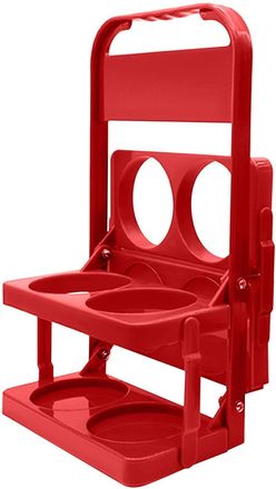 Generic Korb für Bier: Flaschenhalter, Weinflaschenregal, Milchflaschen-Organizer, faltbar, tragbar, praktisch für Baseball