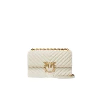 Pinko Pinko, Femme, Sacs, Blanc, Taille: ONE Size Love One Classic