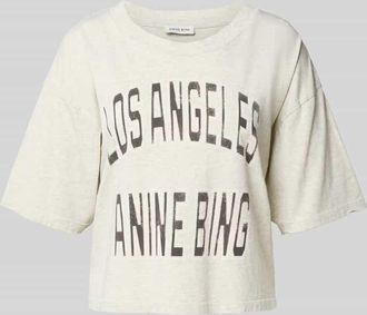 Anine Bing Oversized T-Shirt mit Logo-Print