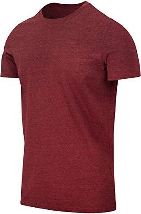 Helikon-Tex Homme T-Shirt Slim Mélange Rouge Taille 3XL