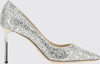 Jimmy Choo London Escarpins Romy en tissu &agrave; paillettes avec talon haut aiguille
