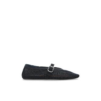 Alaia Mesh Ballet Flats - Femme - Chaussures - Bleu - Taille: 37 1/2 EU