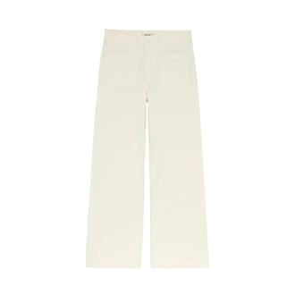 Five Jeans Lucia Wide Hosen - - Trousers - Damen - Beige - W29